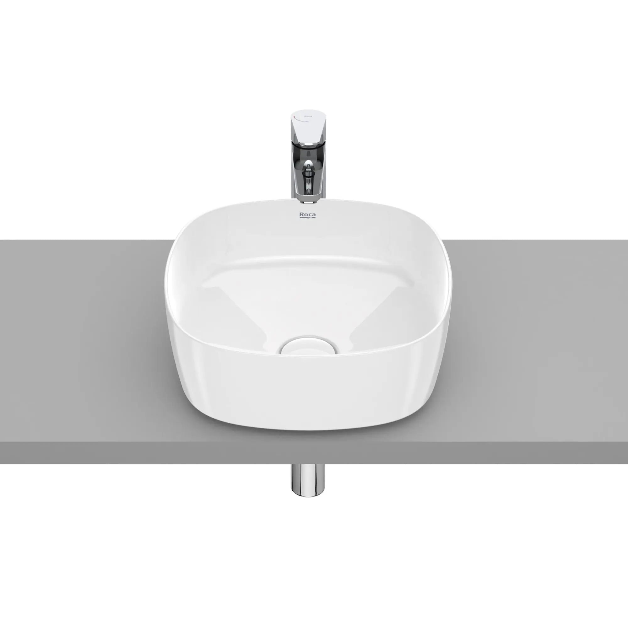 Lavatório de Bancada Inspira Soft Branco | Macolusa