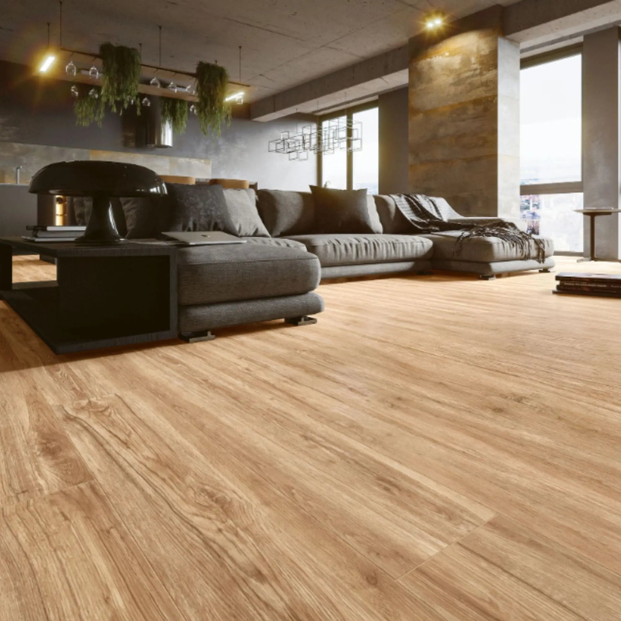 Pavimento Cerâmico 15x75 cm Oak Cream 1a | Macolusa