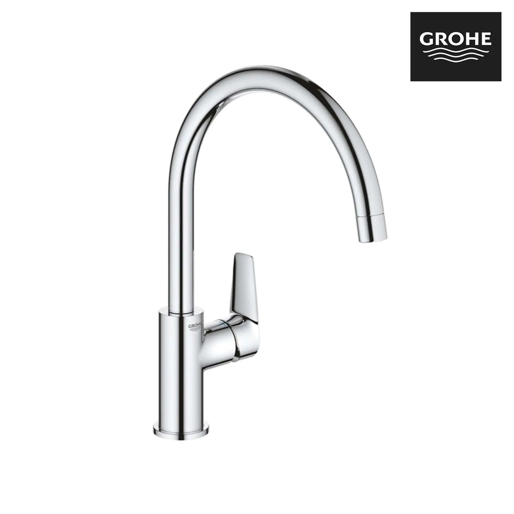 Torneira de cozinha BAUEDGE cromada | 31367001 | Grohe – Macolusa